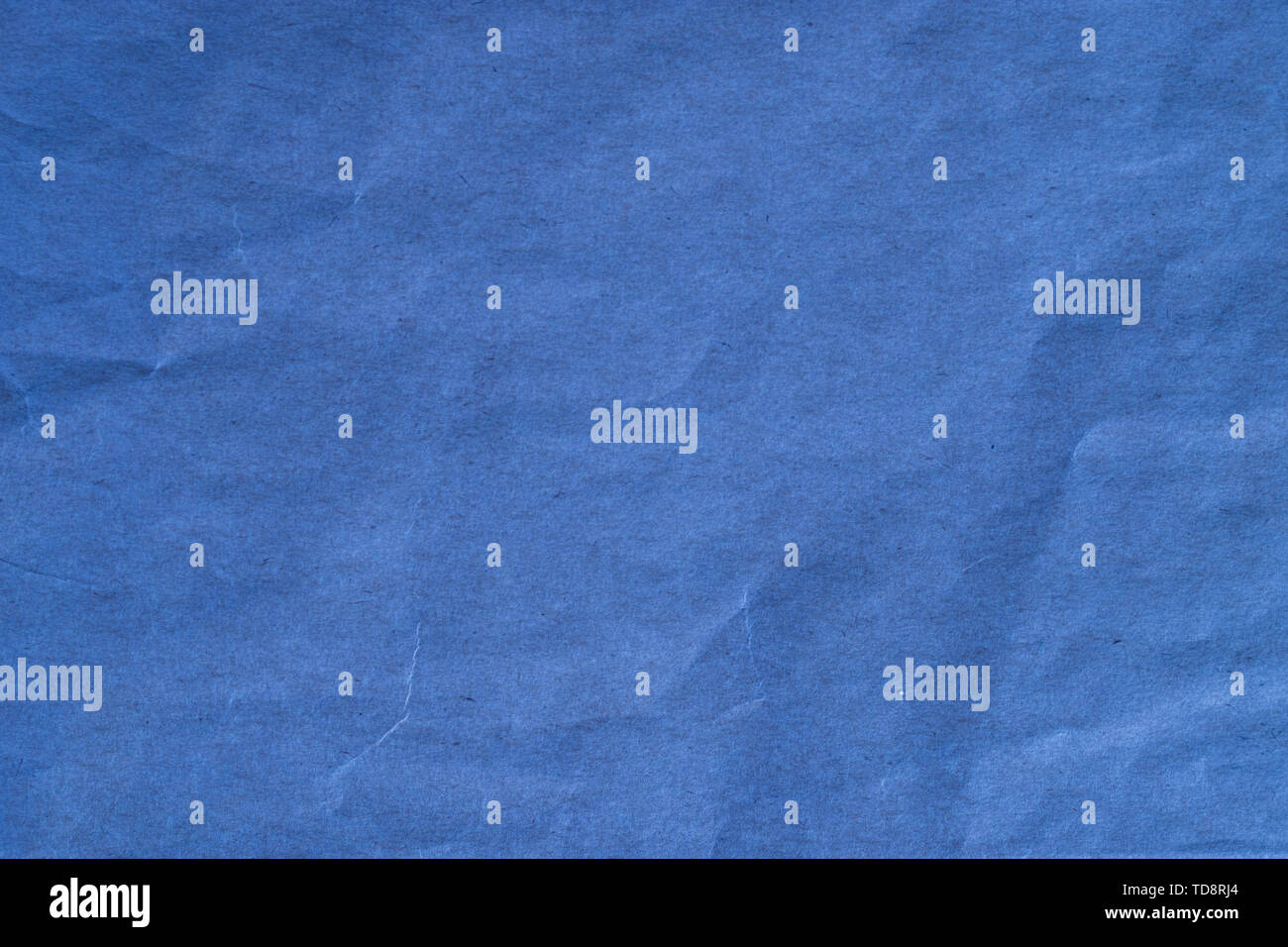 Blue crumpled paper for background Stock Photo - Alamy