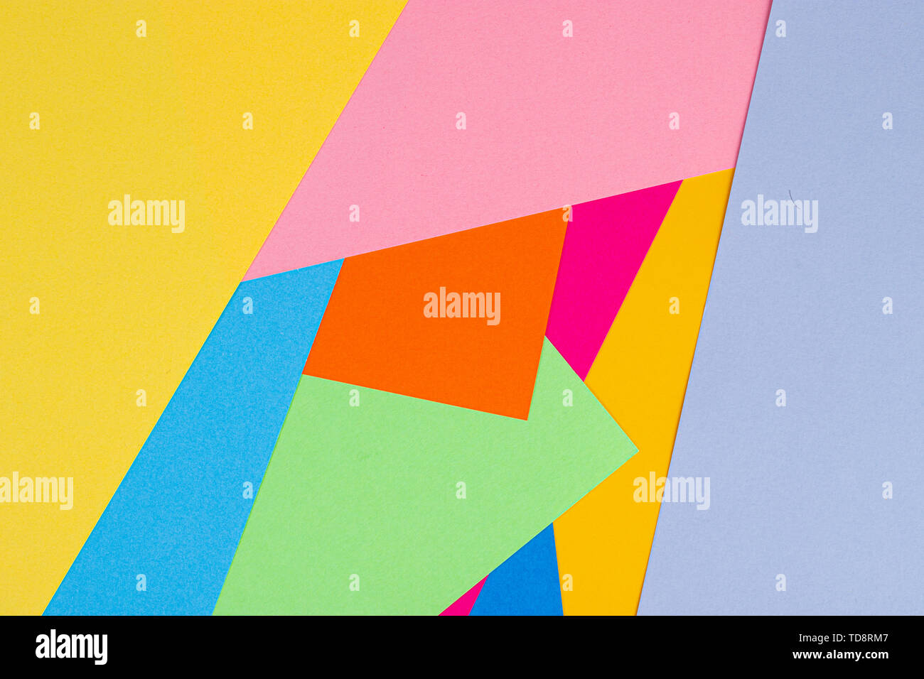 Multicolor background from a cardboard of different colors Stock Photo ...