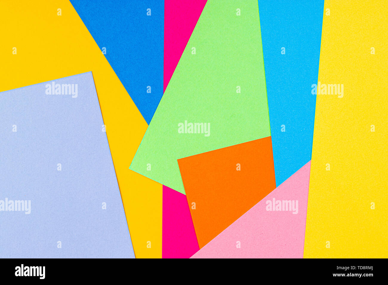 Multicolor background from a cardboard of different colors Stock Photo ...