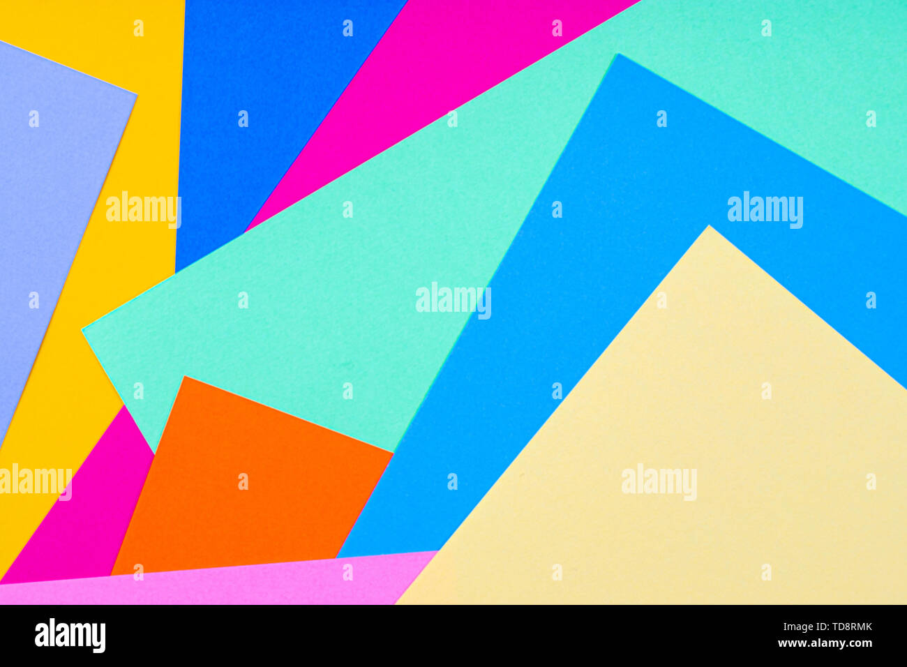 Multicolor background from a cardboard of different colors Stock Photo ...