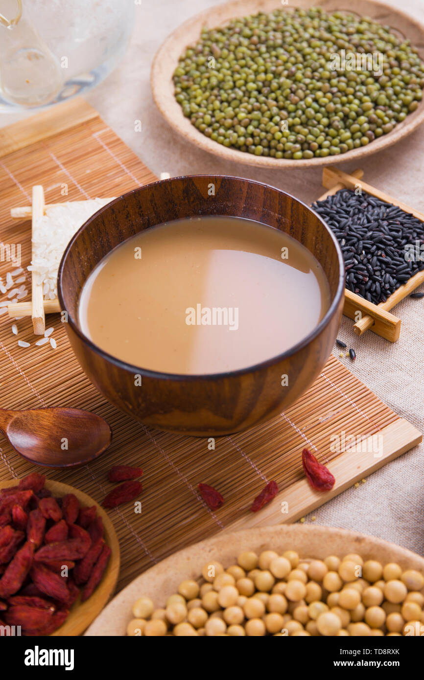 Grain miscellaneous grains, grain powder, healthy and healthy food ...