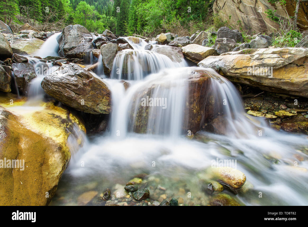Mountain tomur peak nature reserve hi-res stock photography and images ...