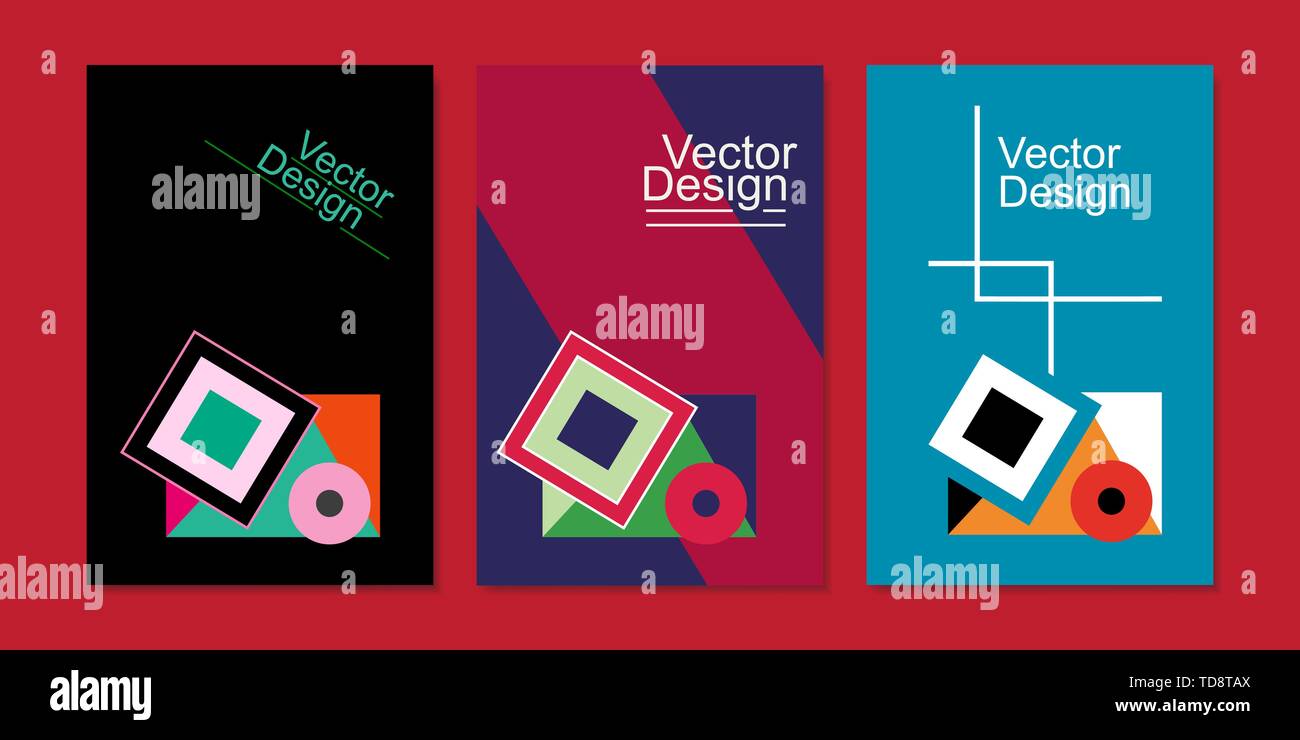 Modern book covers Stock Vector Images - Alamy