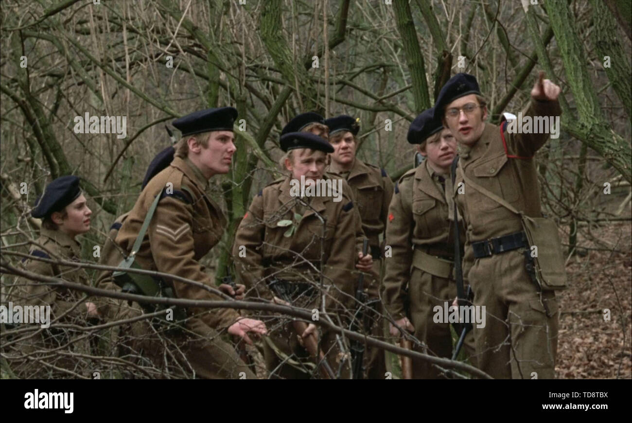 London.UK. David Wood, Robin Askwith, Malcolm McDowell and Hugh Thomas ...