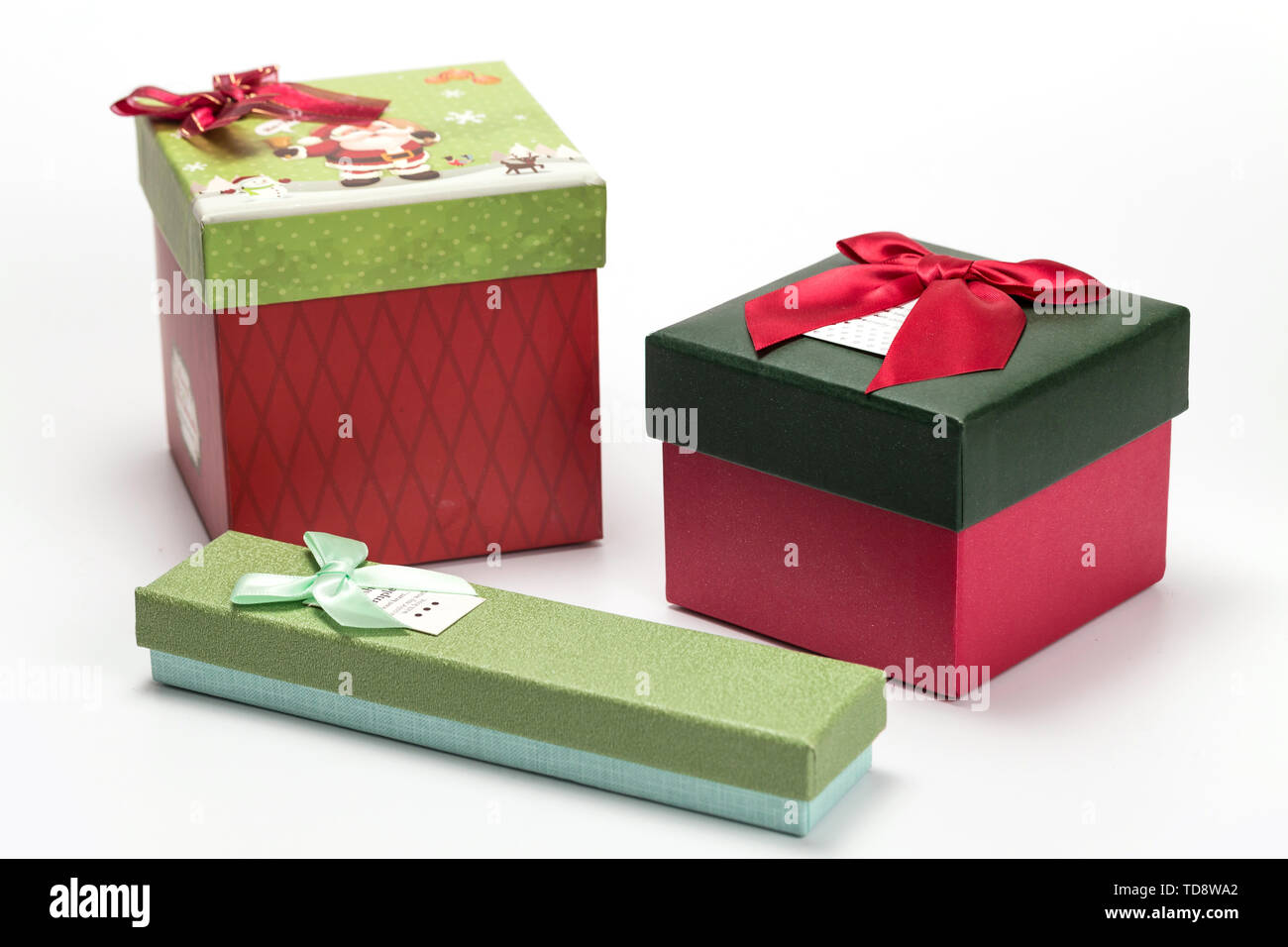 Exquisite gift box Stock Photo - Alamy