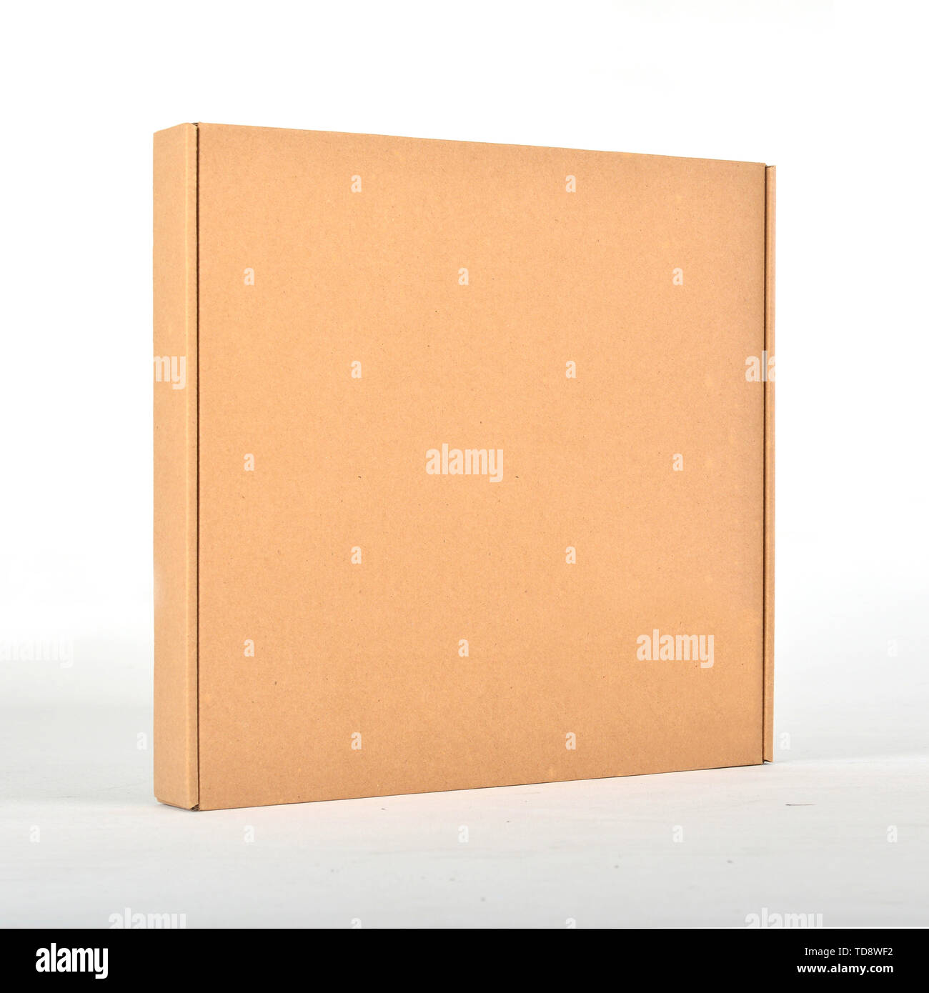 Blank packing carton Stock Photo - Alamy