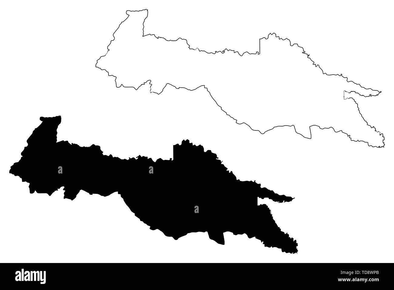 Sucumbios Province (Republic of Ecuador, Provinces of Ecuador) map ...