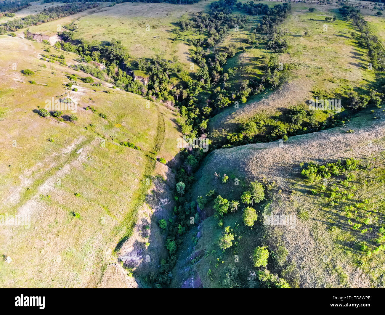 Steppe ravines hi-res stock photography and images - Alamy
