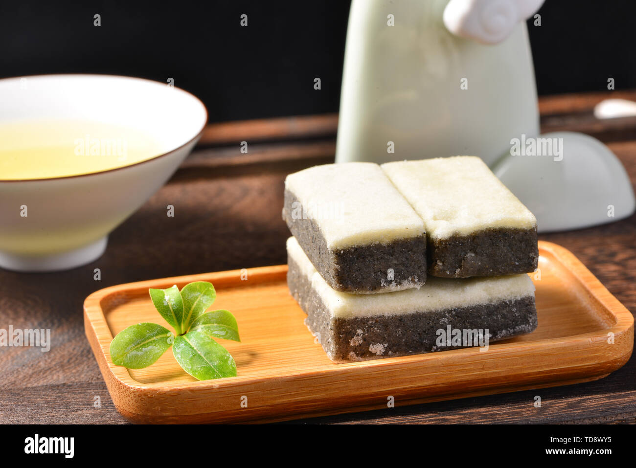 Traditional handmade sesame cake Stock Photo - Alamy