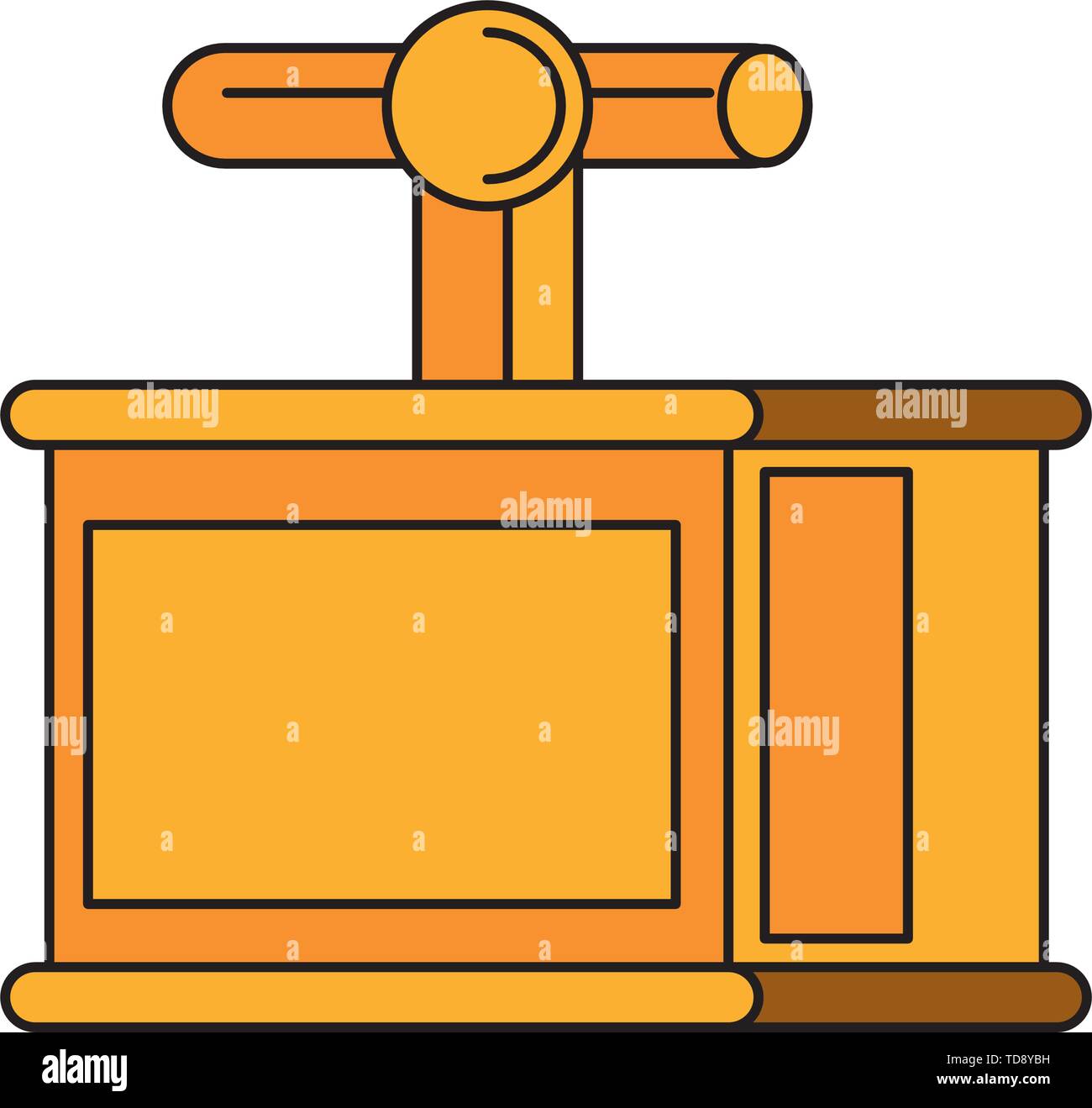 TNT detonator box symbol isolated cartoon Stock Vector Image & Art - Alamy