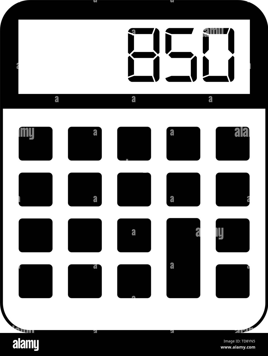 Math Symbols Cartoon Black And White