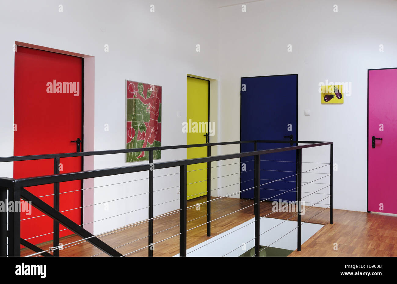 Floor plan drawing colour hi-res stock photography and images - Alamy