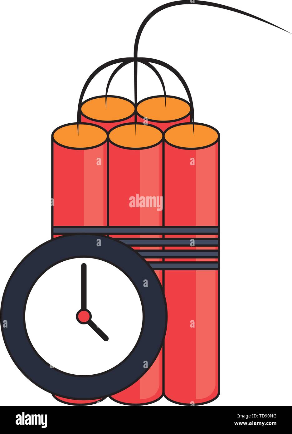 Tnt detonator Stock Vector Images - Alamy