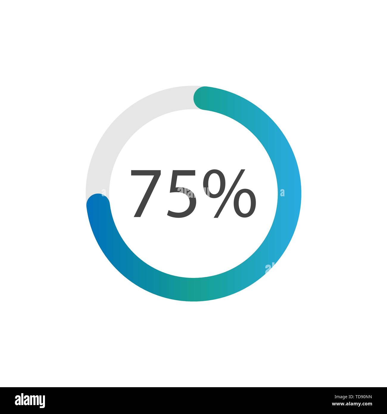 loading bar sign on white background. Vector eps10 Stock Vector Image ...