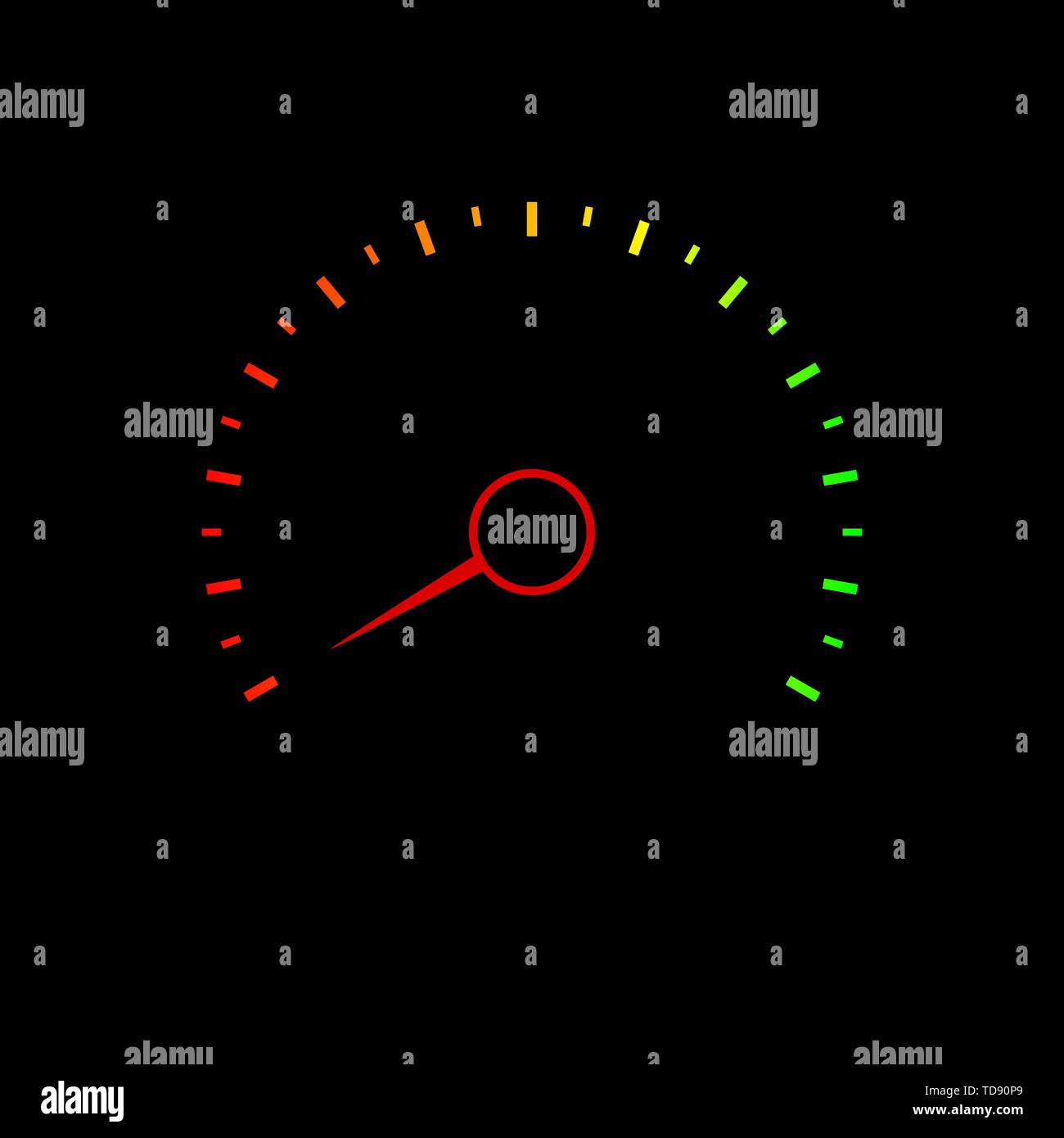 Customer satisfaction meter scale Stock Vector Images - Alamy