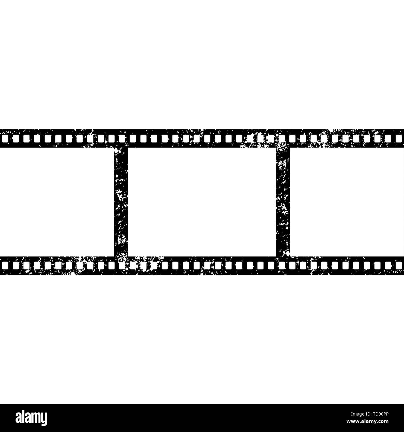 Retro film line background. Vector eps10 illustration Stock Vector ...