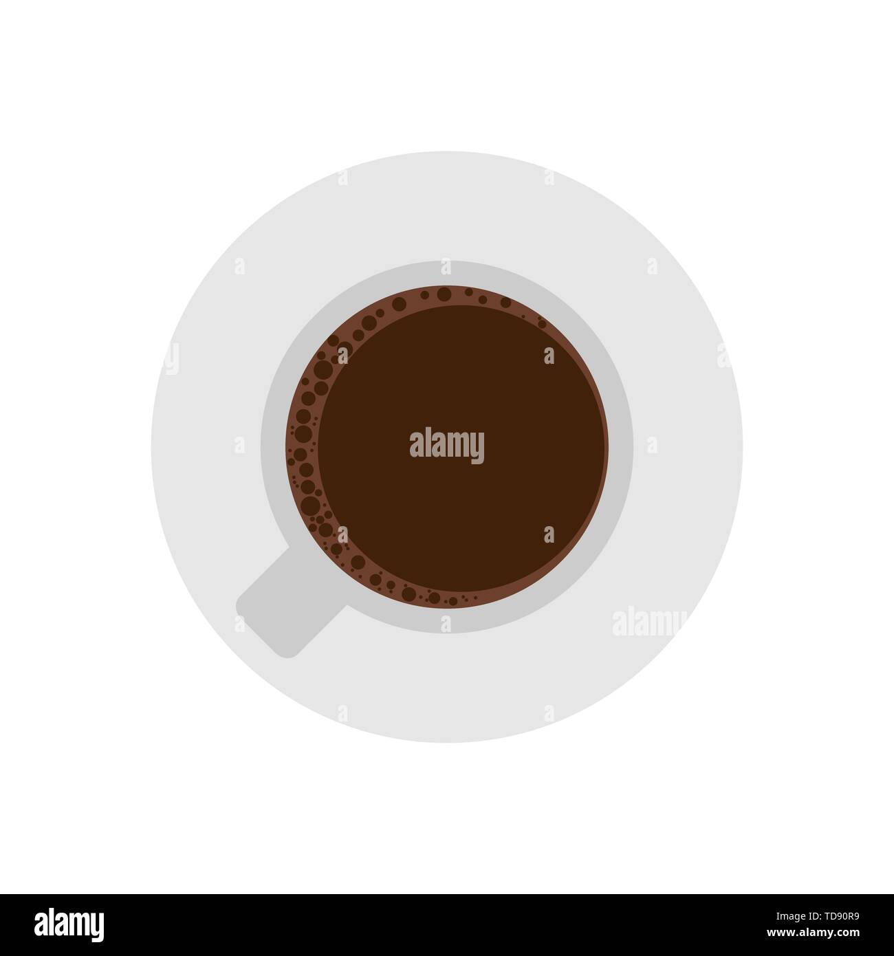 Back coffee cup Stock Vector Images - Alamy