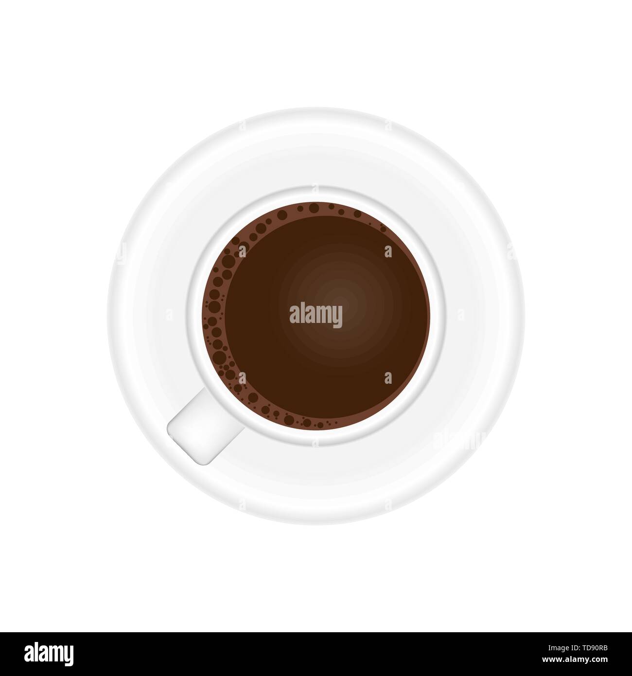 Back coffee cup Stock Vector Images - Alamy