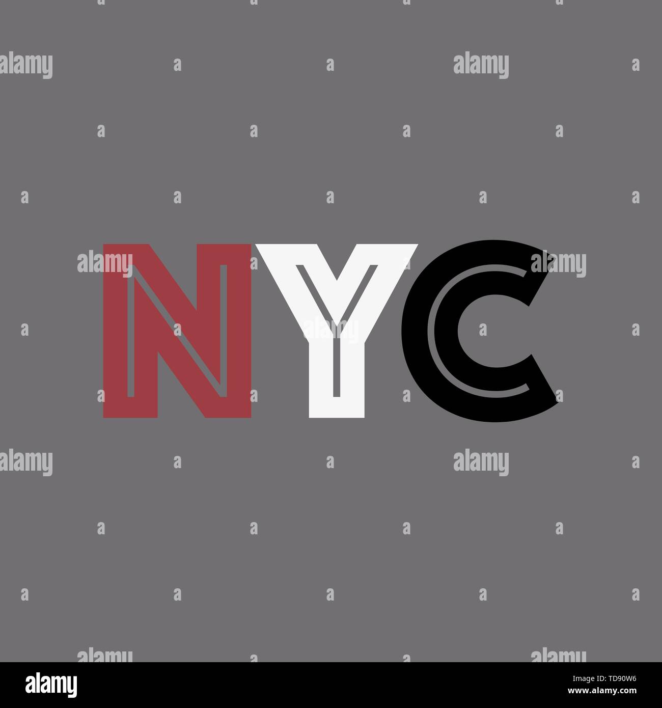 New jersey city new york background Stock Vector Images - Alamy