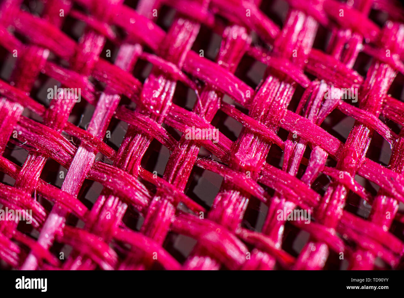 macro image of synthetic cloth fiber in magnification close up Stock ...