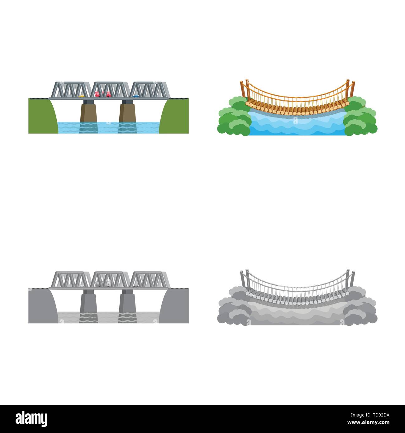 Isolated Object Of Connection And Design Icon Set Of Connection And Side Stock Symbol For Web