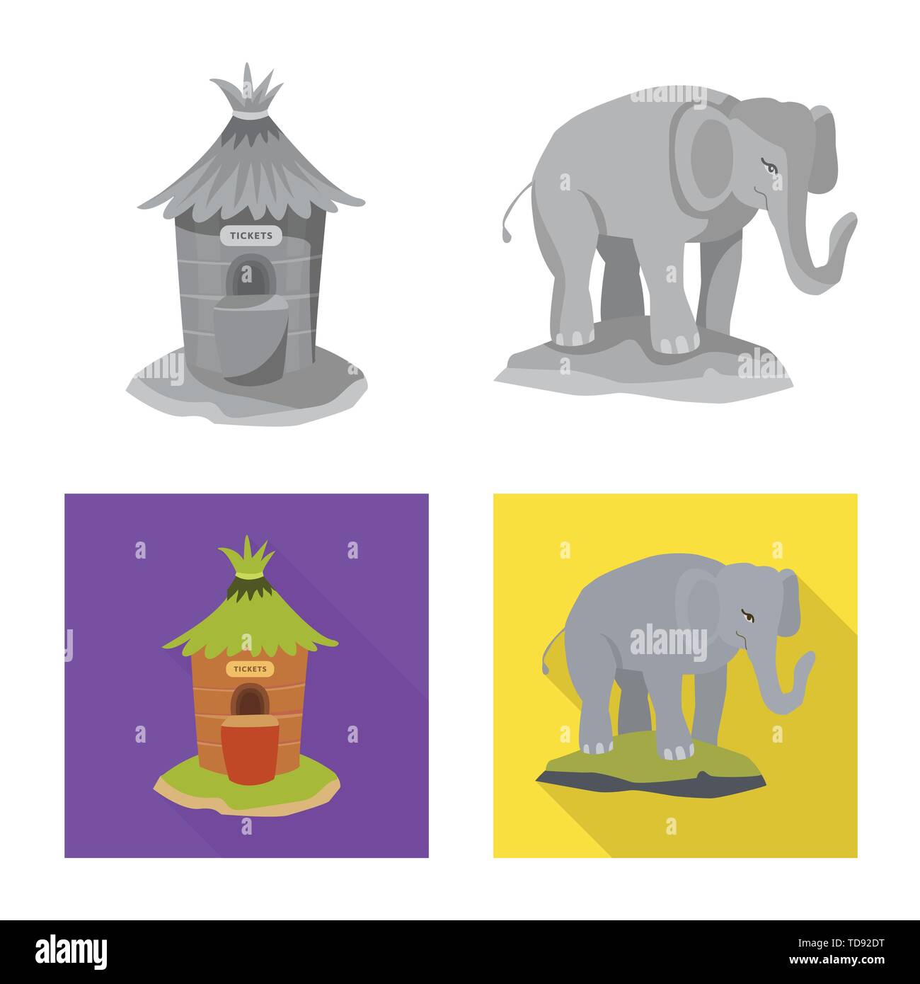 Zoo window Cut Out Stock Images & Pictures - Alamy