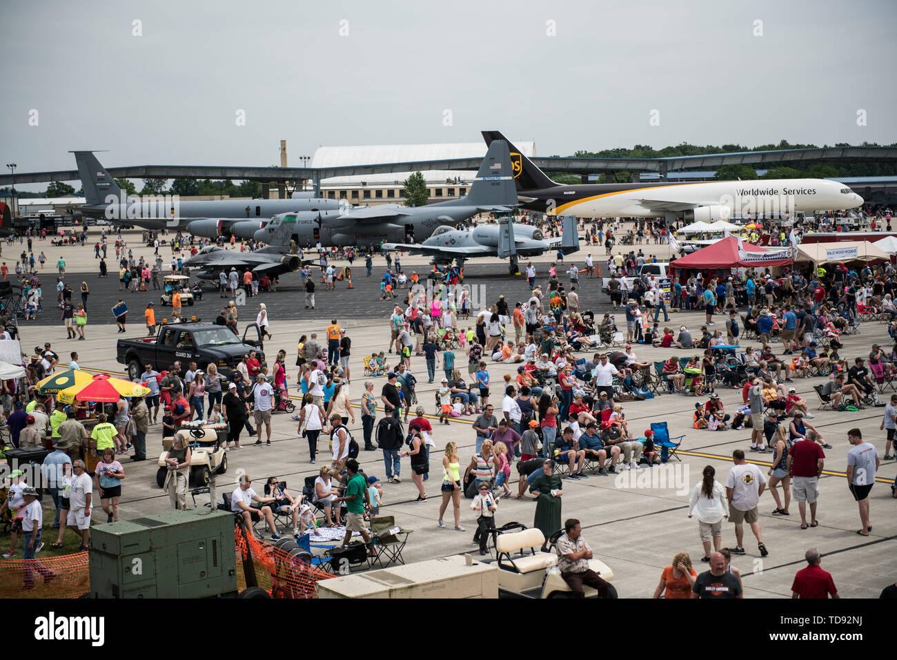 The 122nd Fighter Wing hosted a free public airshow June 8-9, 2019 at ...