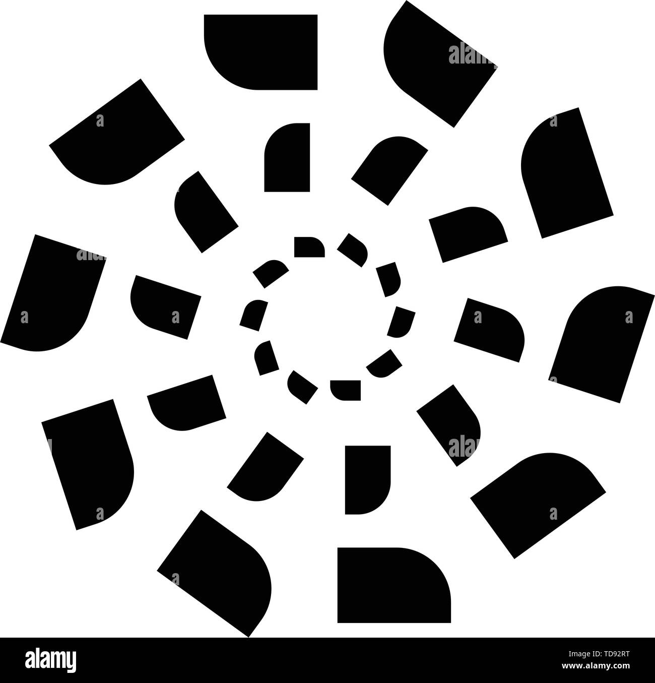 Concentric arrangement Stock Vector Images - Alamy