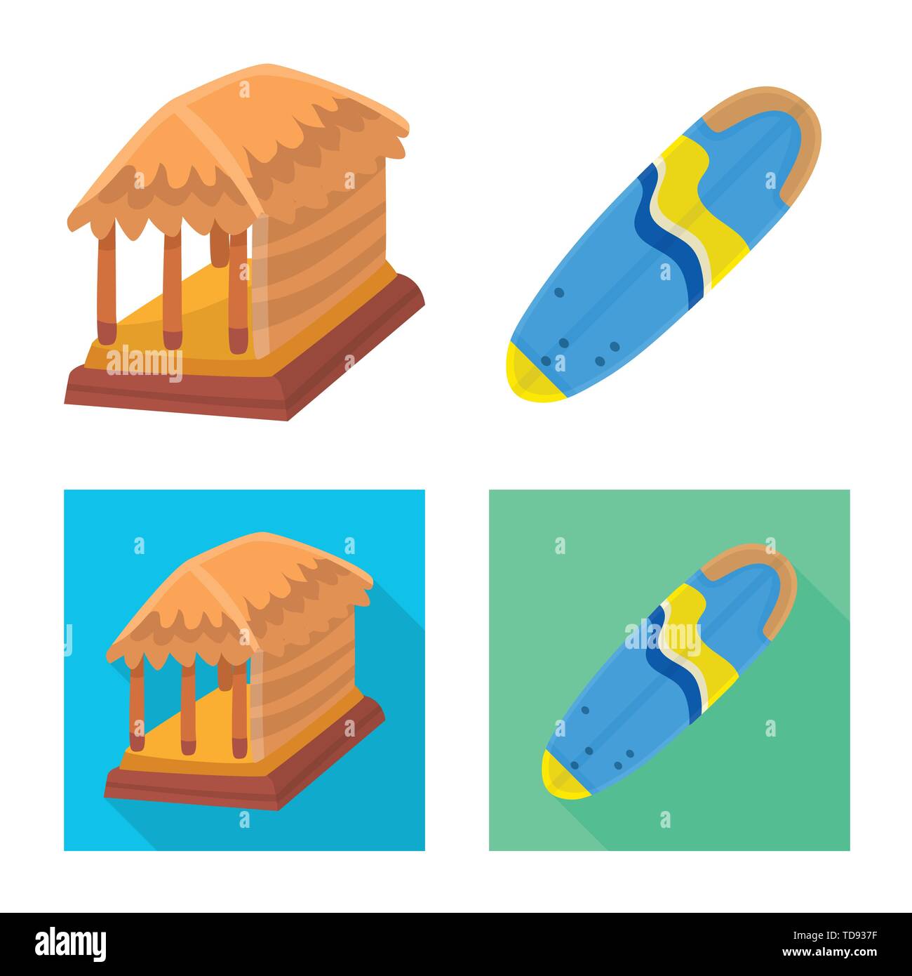 Thatch design Stock Vector Images - Alamy