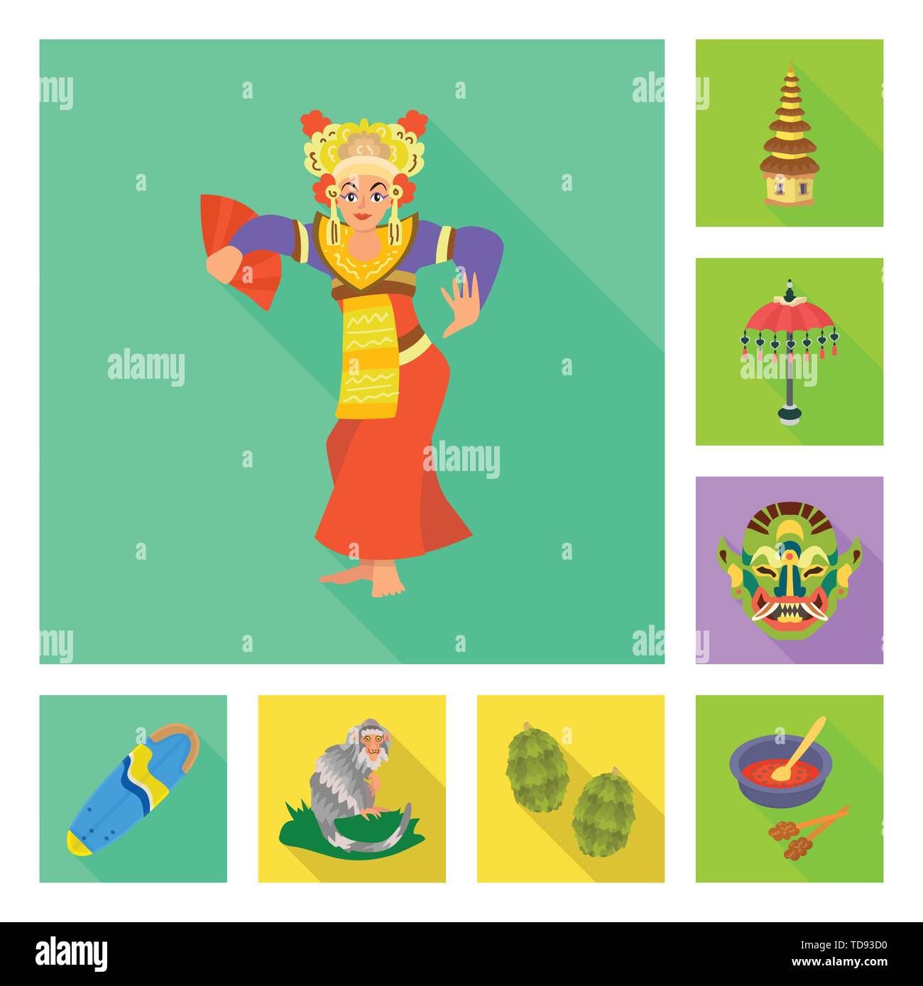 Monkey dish Stock Vector Images - Alamy