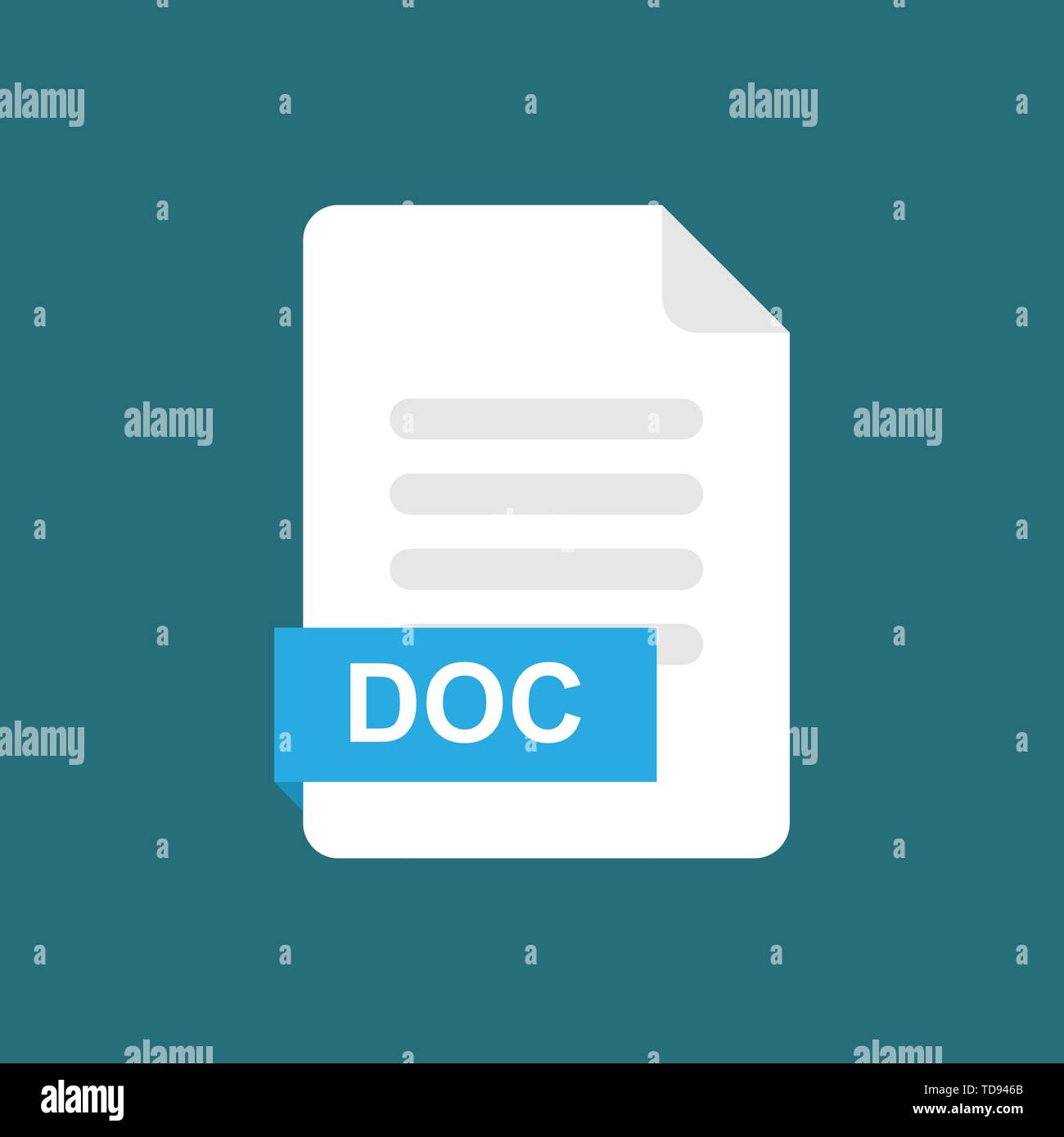 Doc white Stock Vector Images - Alamy