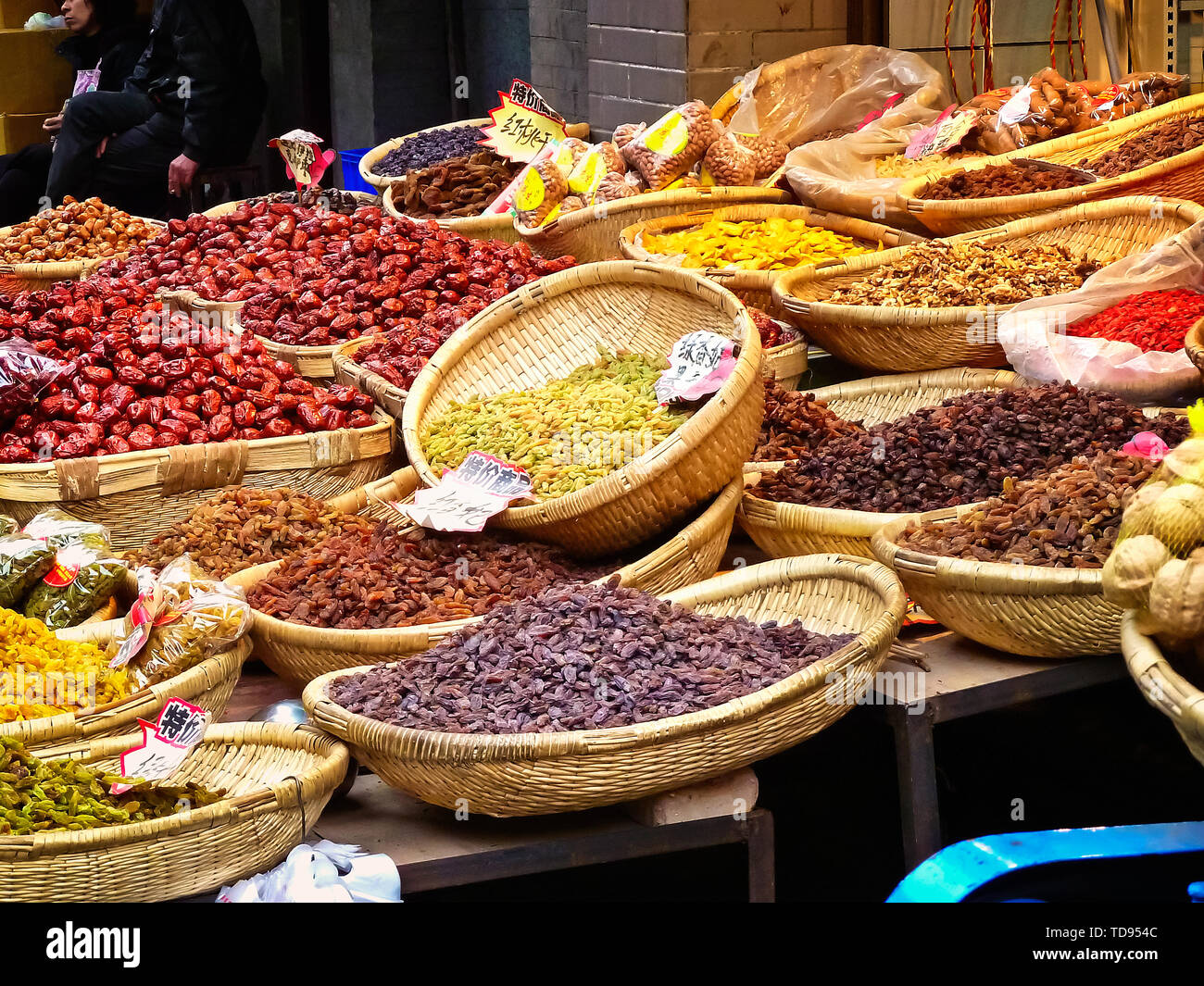 Dried fruit on display sale hi-res stock photography and images - Alamy
