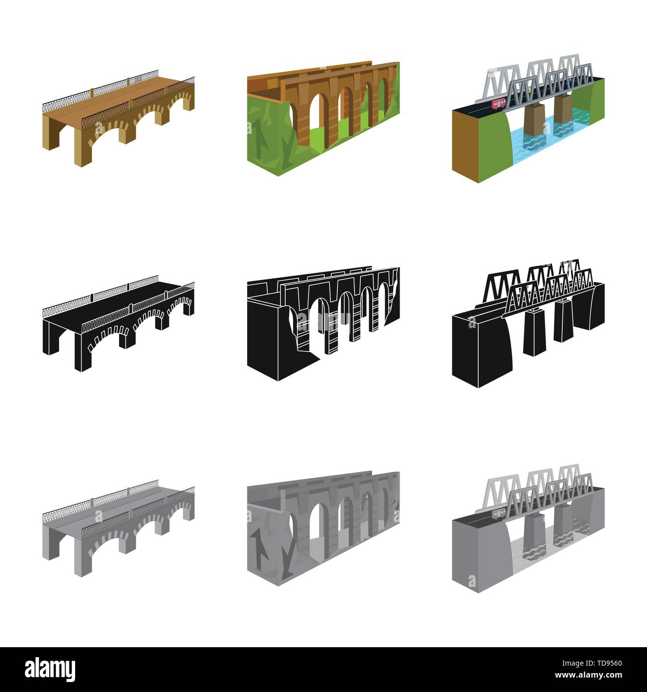Railroad relocation Stock Vector Images - Alamy