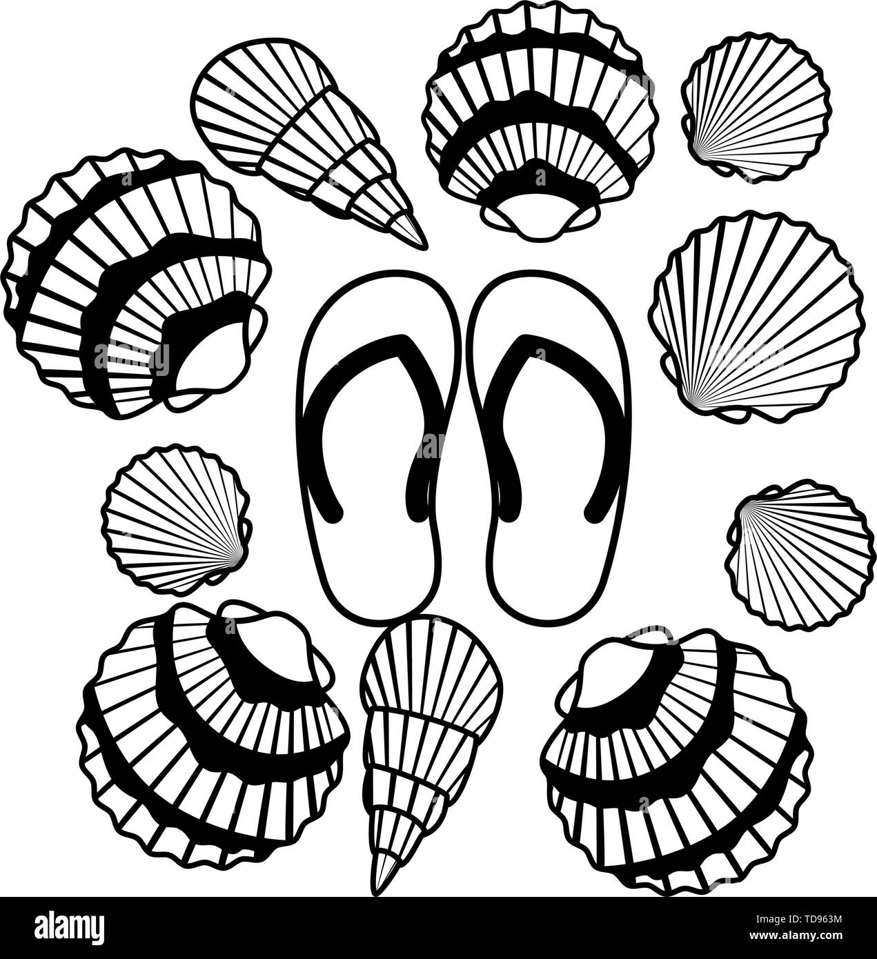 Striped feet Black and White Stock Photos & Images - Alamy