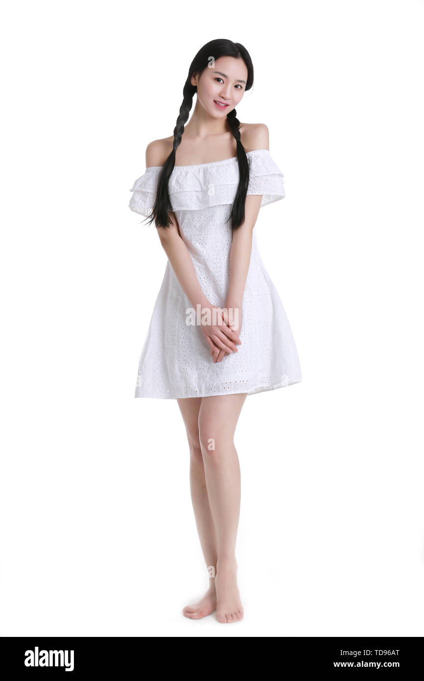 Qing Chao beautiful girl Stock Photo - Alamy