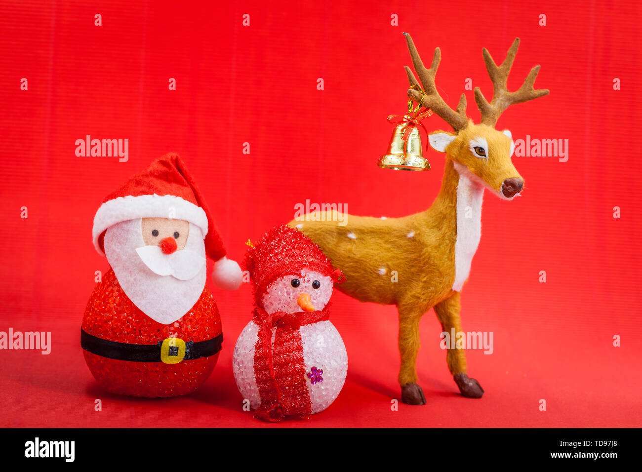 Christmas element Santa Claus Stock Photo - Alamy
