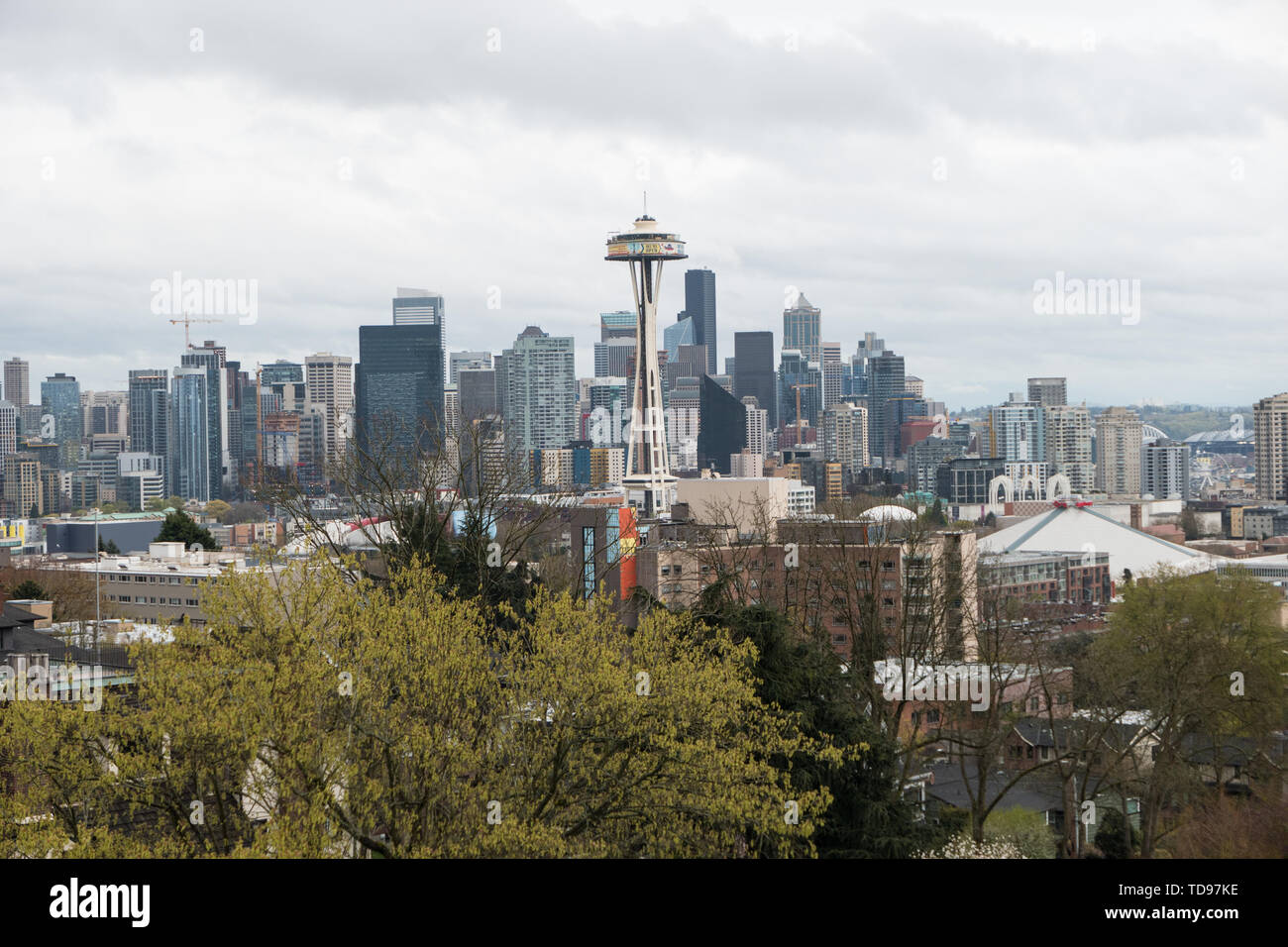 Panorama of Seattle Stock Photo - Alamy