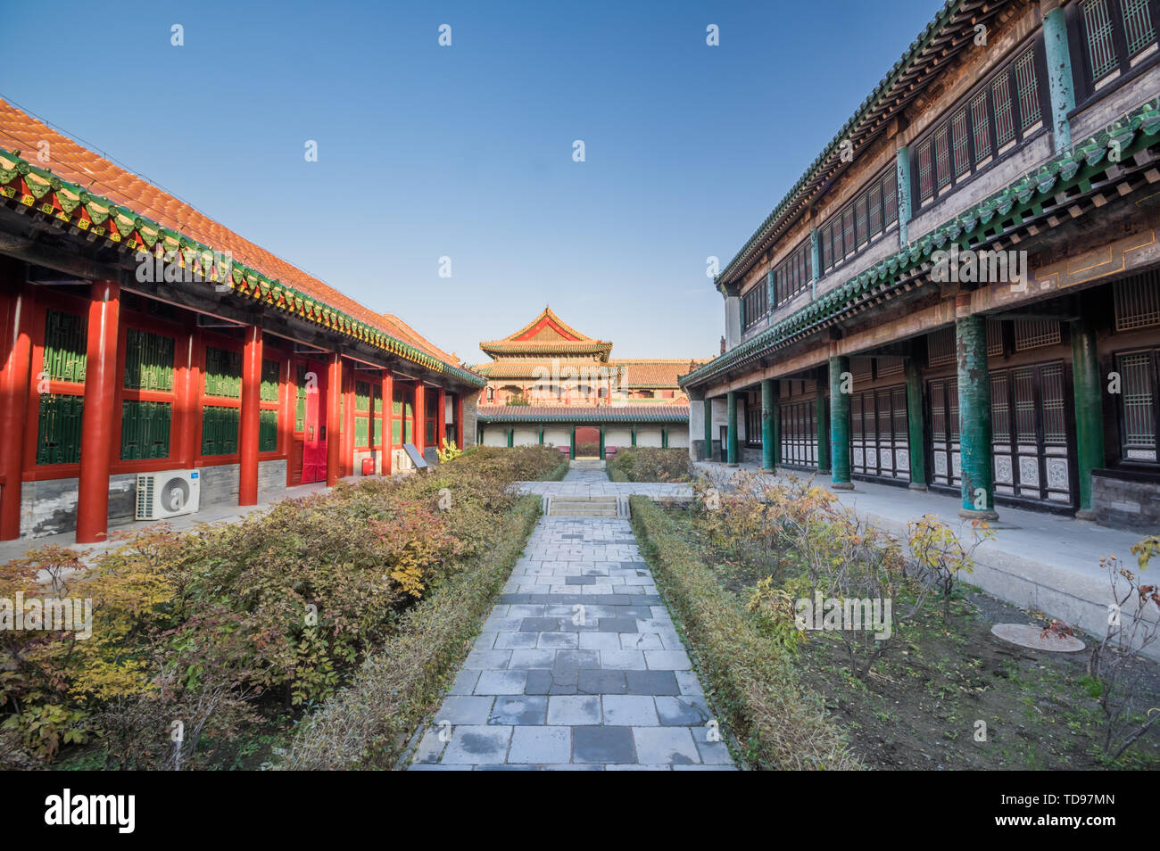 Architecture Scenery of the National Palace Museum in Shenyang ...