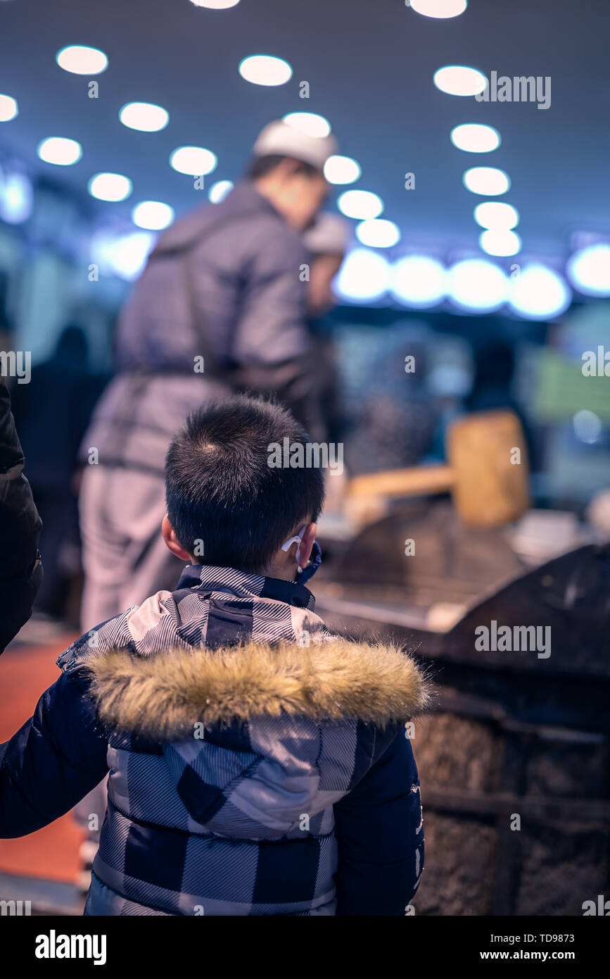 Photographed on Huimin Street, Xi'an Stock Photo - Alamy
