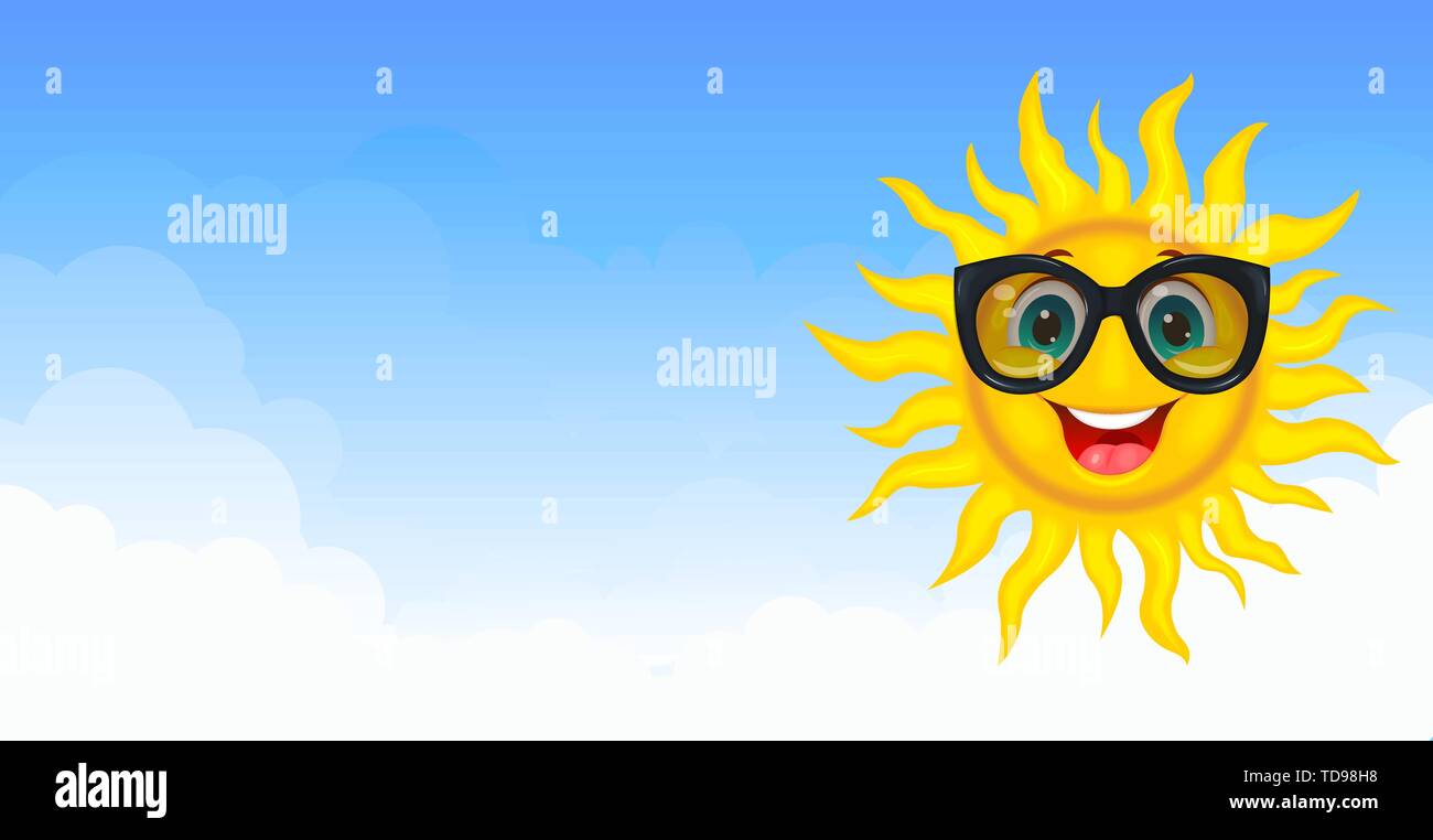 Rays sunshine in cloud Stock Vector Images - Alamy