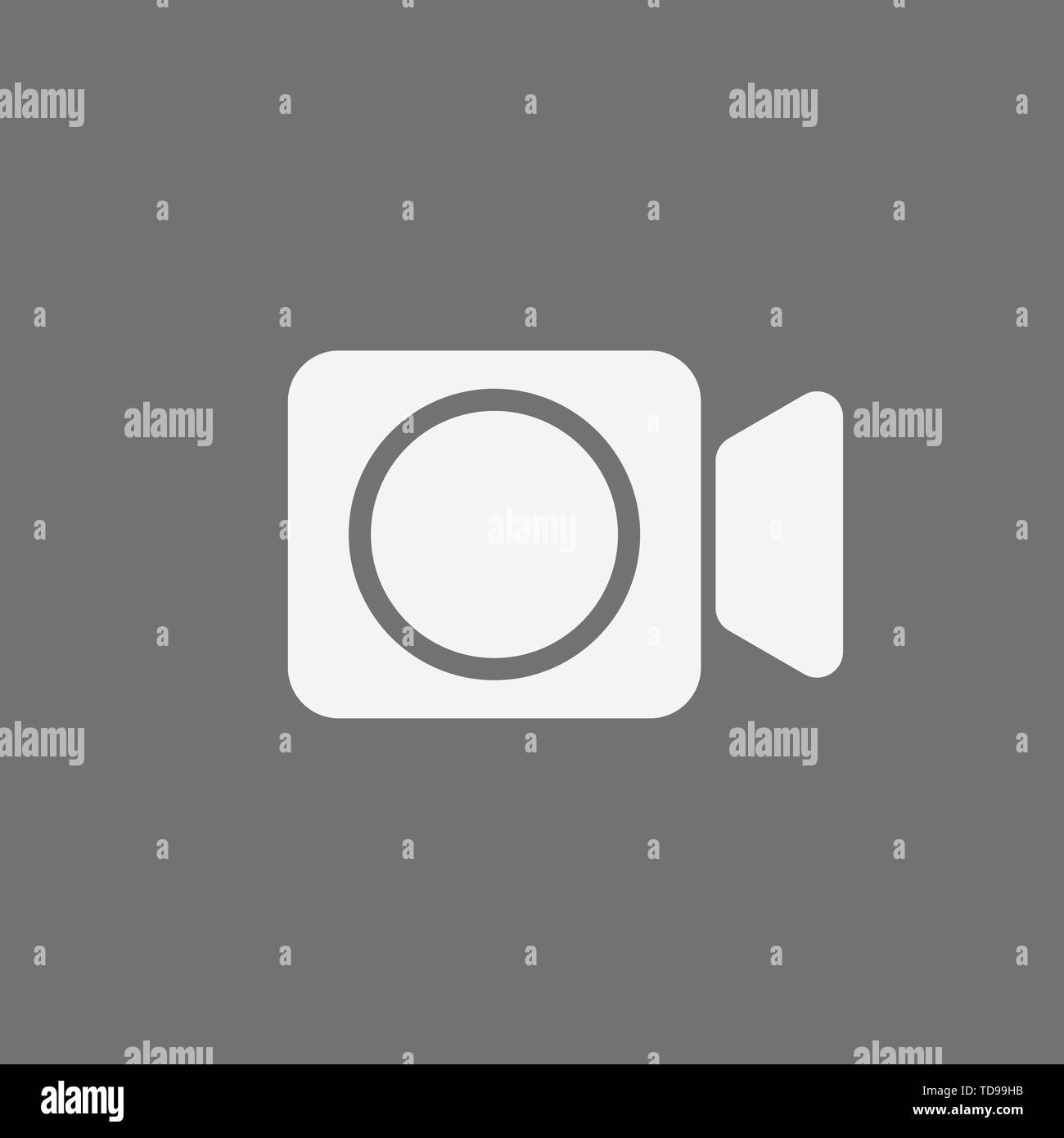 Tv camera focus on Stock Vector Images - Alamy