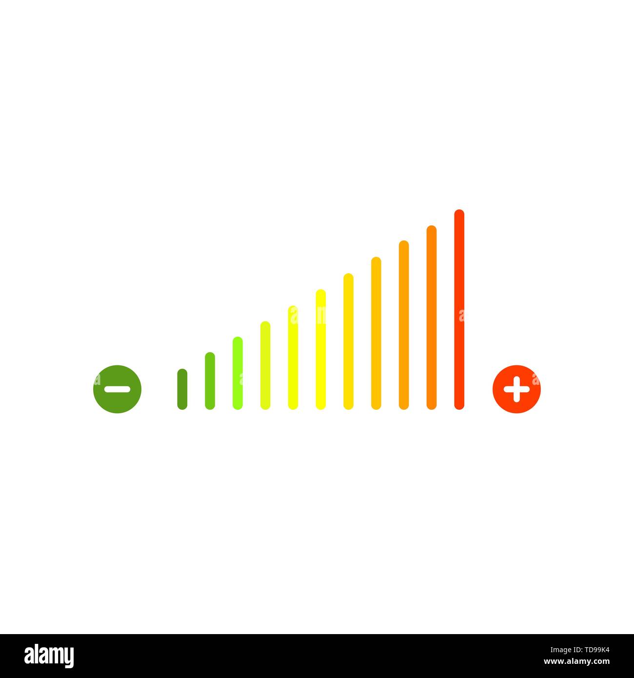 Volume dial low Stock Vector Images - Alamy