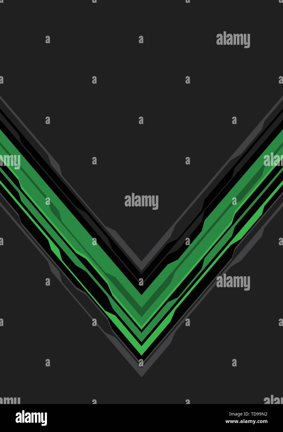 Green grey abstract tech Stock Vector Images - Alamy