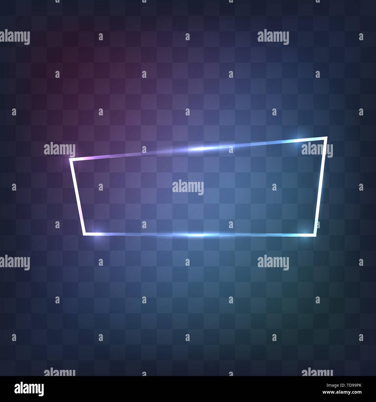 Abstract neon frame light background. Your text Stock Vector Image ...