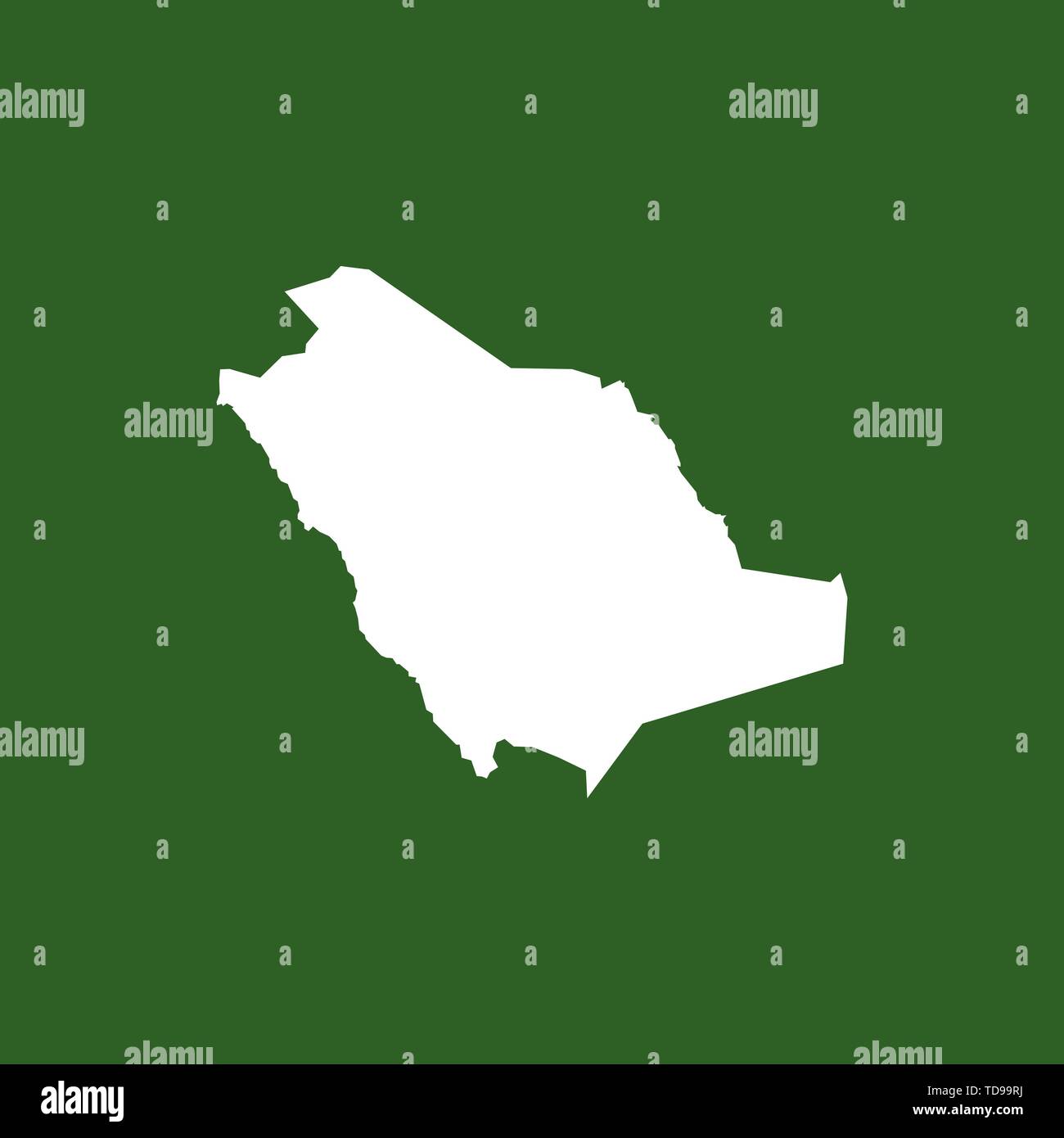 Saud Arabia map icon. Vector eps10 illustration Stock Vector Image ...