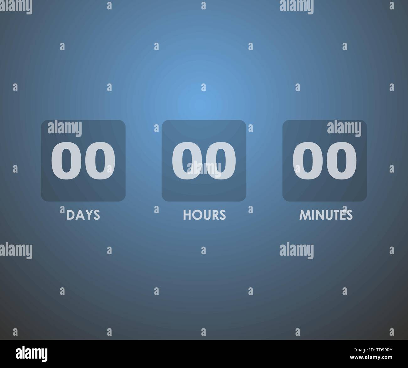 Countdown timer abstract light background. Vector eps10 Stock Vector ...