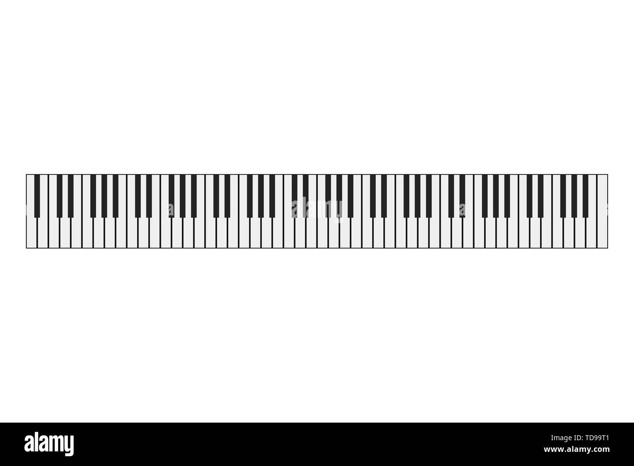Piano keyboard instrument background. Eps10 vector illustration Stock ...