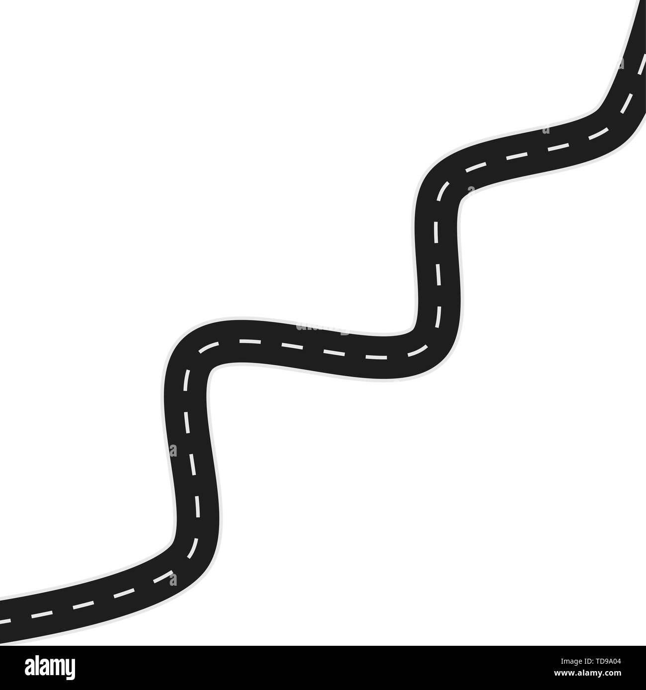 Car track map Black and White Stock Photos & Images - Alamy