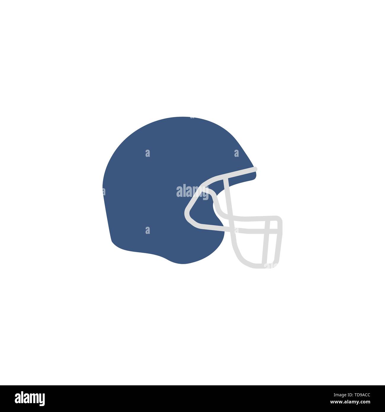 American football helmet icon image Stock Vector Images - Alamy