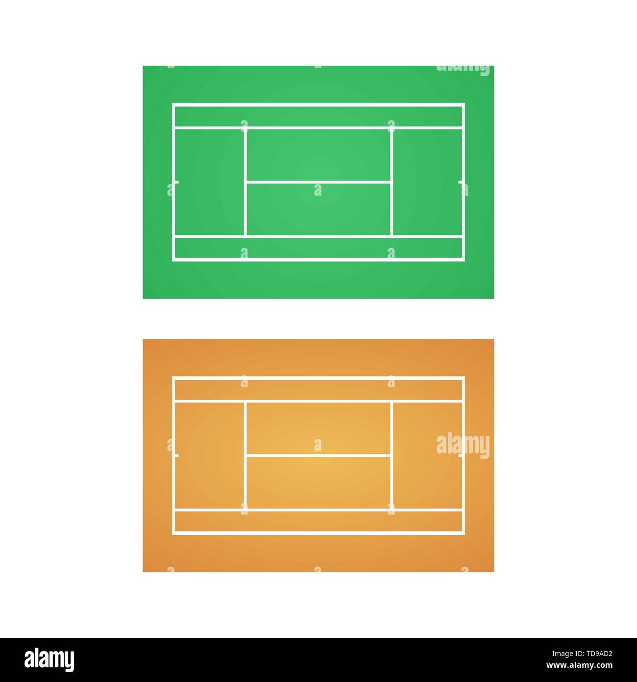 Tennis court background. Sport concept. Vector eps10 Stock Vector Image ...